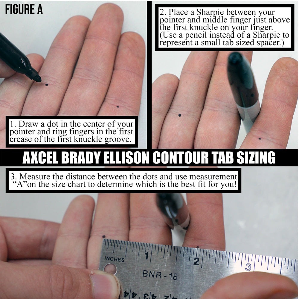 AXCEL CONTOUR FINGER TAB – ArcheryThai