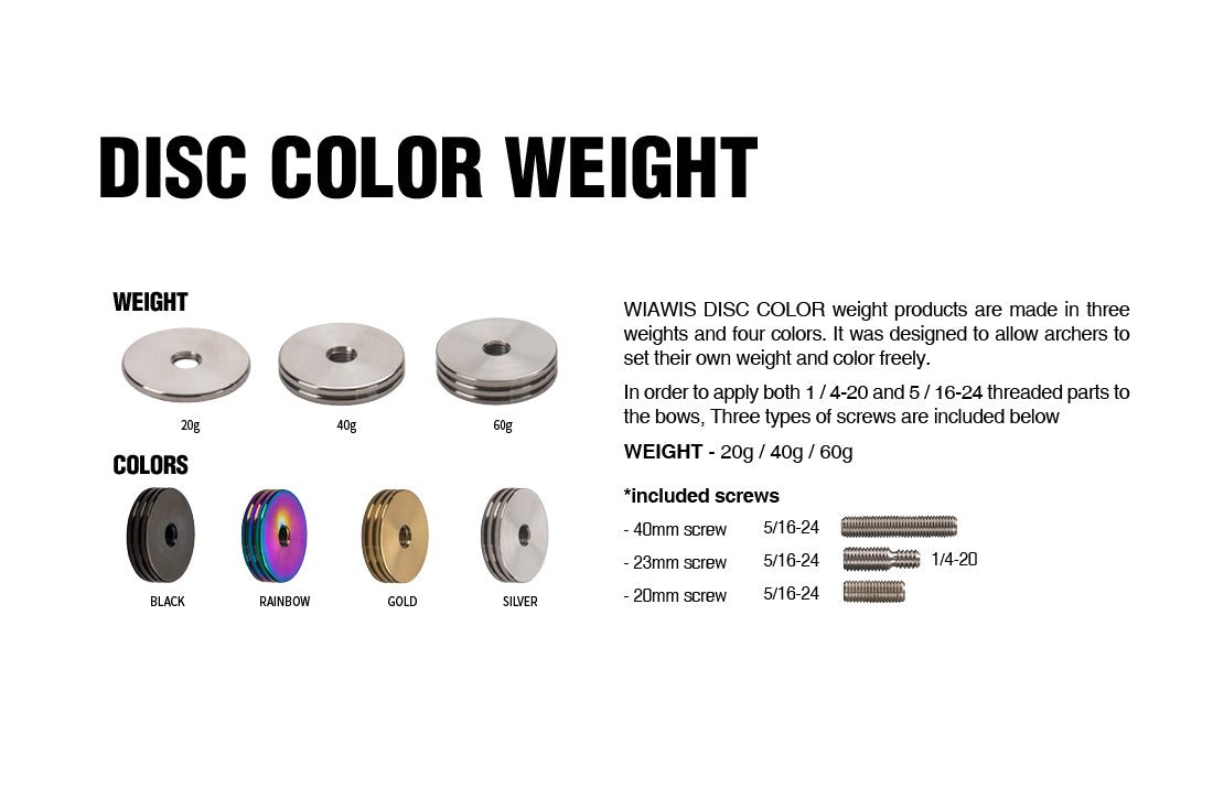 WIN&WIN DISC WEIGHT – ArcheryThai