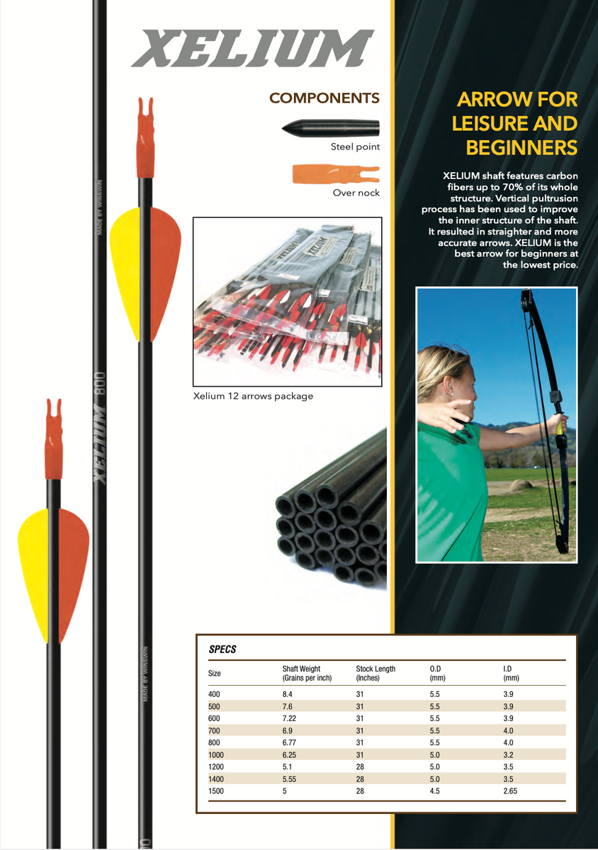 WIN&WIN XELIUM ARROW – ArcheryThai